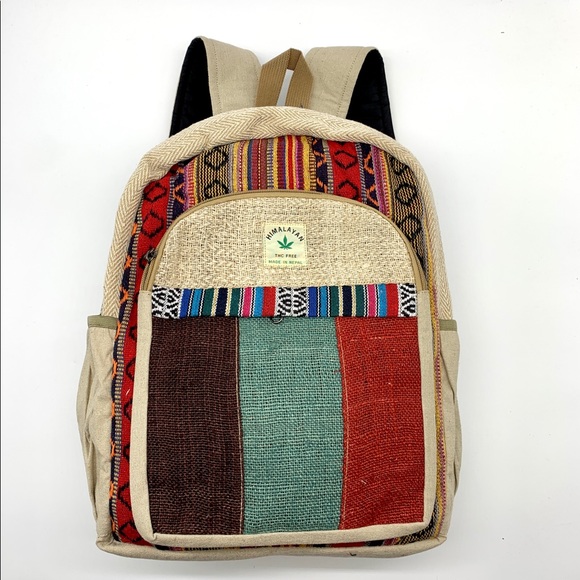 Himalayan Hemp | Bags | Himalayan Hemp Backpack Laptop Bag | Poshmark
